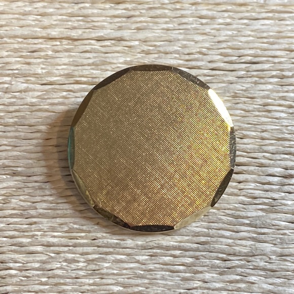 Monet | Jewelry | Signed Monet Etched Circle Round Brooch Pin | Poshmark